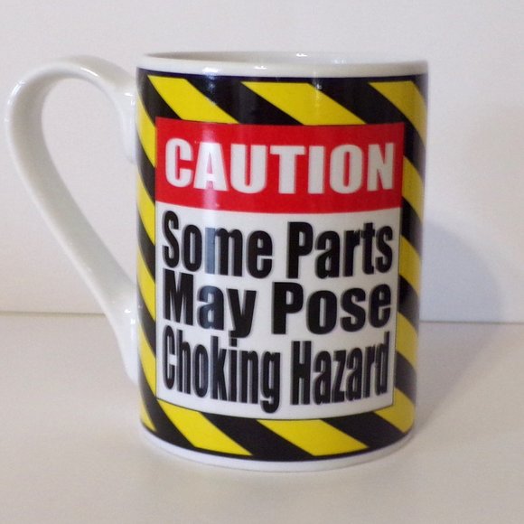 MWA - Mugs With Attitude | Kitchen | Coffee Mug Caution Some Parts May ...